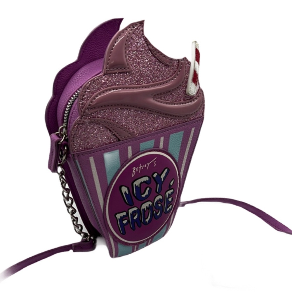 Betsey Johnson Icee Frose Purple Blue Crossbody Bag W… - Gem